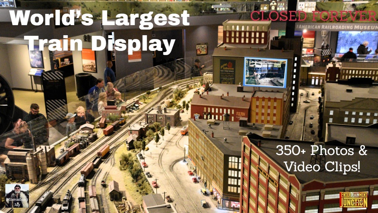 World’s Largest Indoor Train Display EnterTRAINment Junction’s Final ...