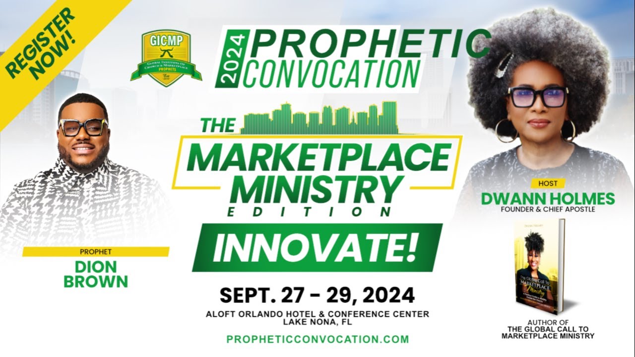 Prophetic Convocation 2024 - Apostle Dwann Holmes & Prophet Dion Brown ...