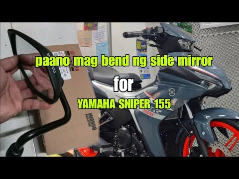 PAANO MAG BEND NG SIDE MIRROR PARA SA MOTOR - YouTube