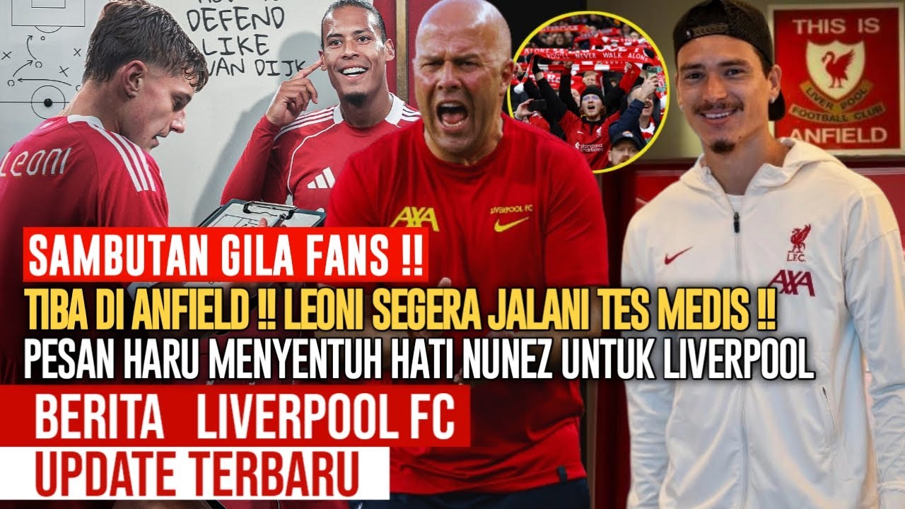 SABUTAN FANS🥳Agen Leoni Terpantau Di Airport Liverpool 👀 Here We Go ...