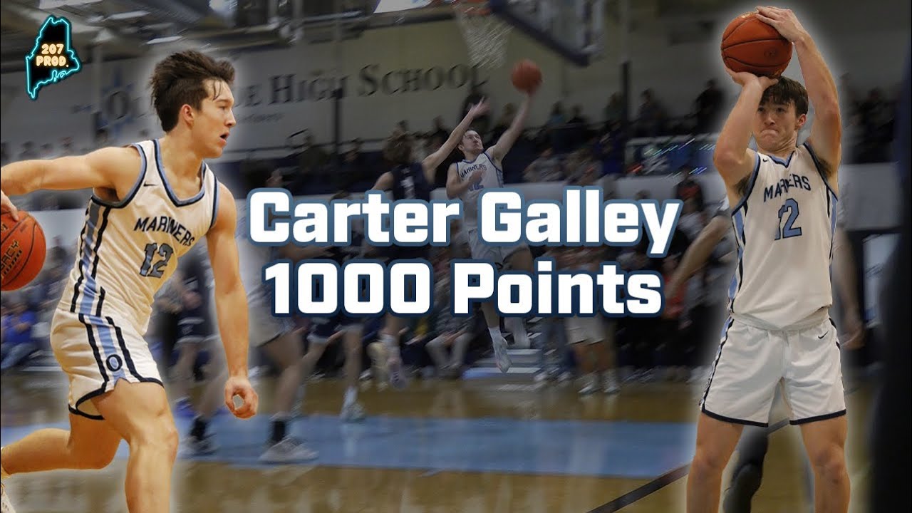 Carter Galley (OHS ‘24) Highlights From 1000th Point Game - YouTube