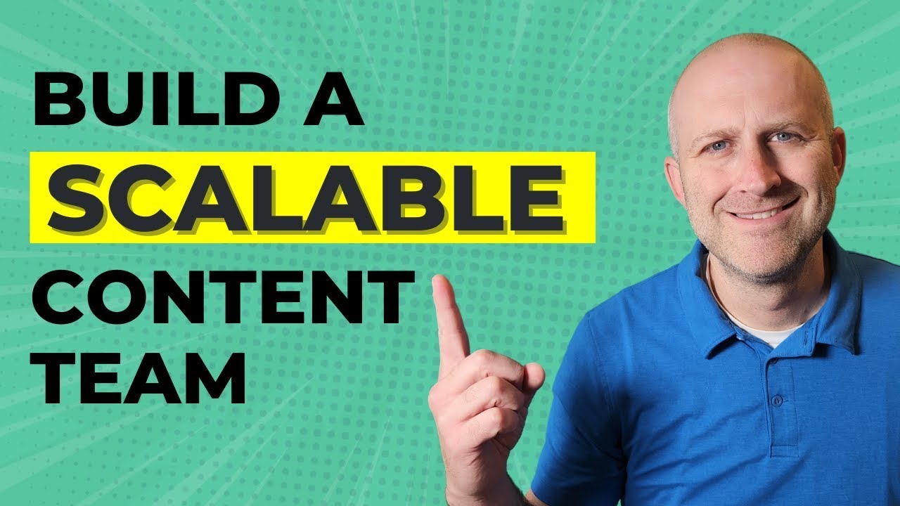 How To Build Your Cost-Effective & Scalable Content TEAM - YouTube