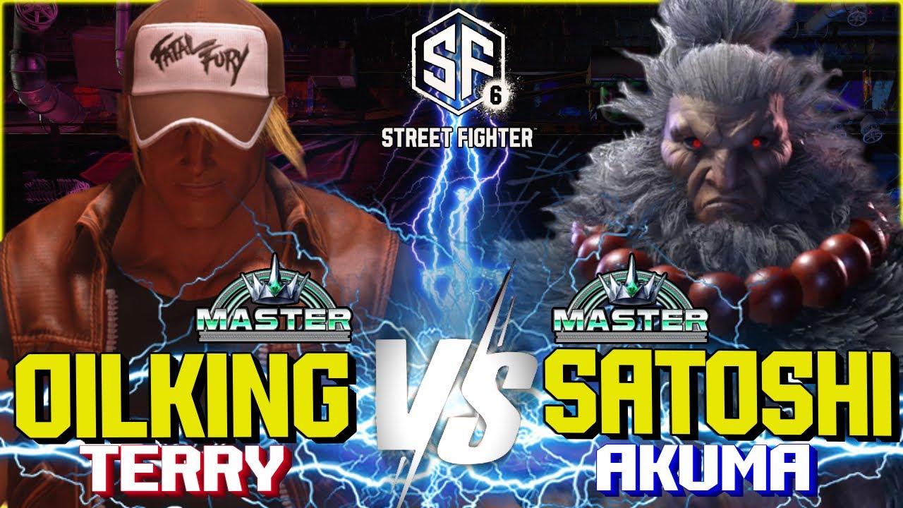 SF6 OilKing (Terry) vs Satoshi (Akuma) SF6 High Level Gameplay - YouTube