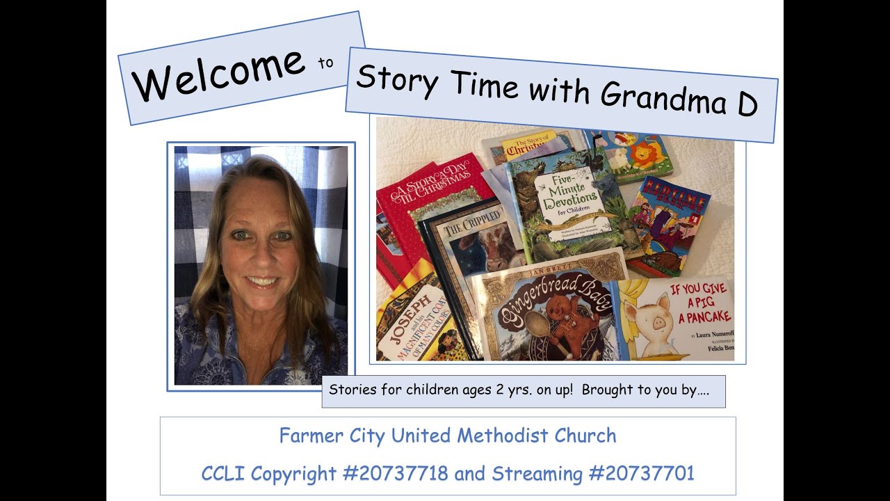 Grandma D reads in the Book of Luke and about the Stable - YouTube