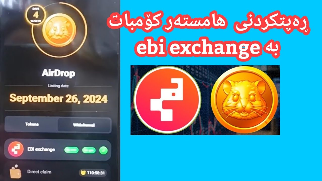 ڕەپت کردنی EBI exchange بە هامستەر کۆمبات - How To connect Ebi exchange ...