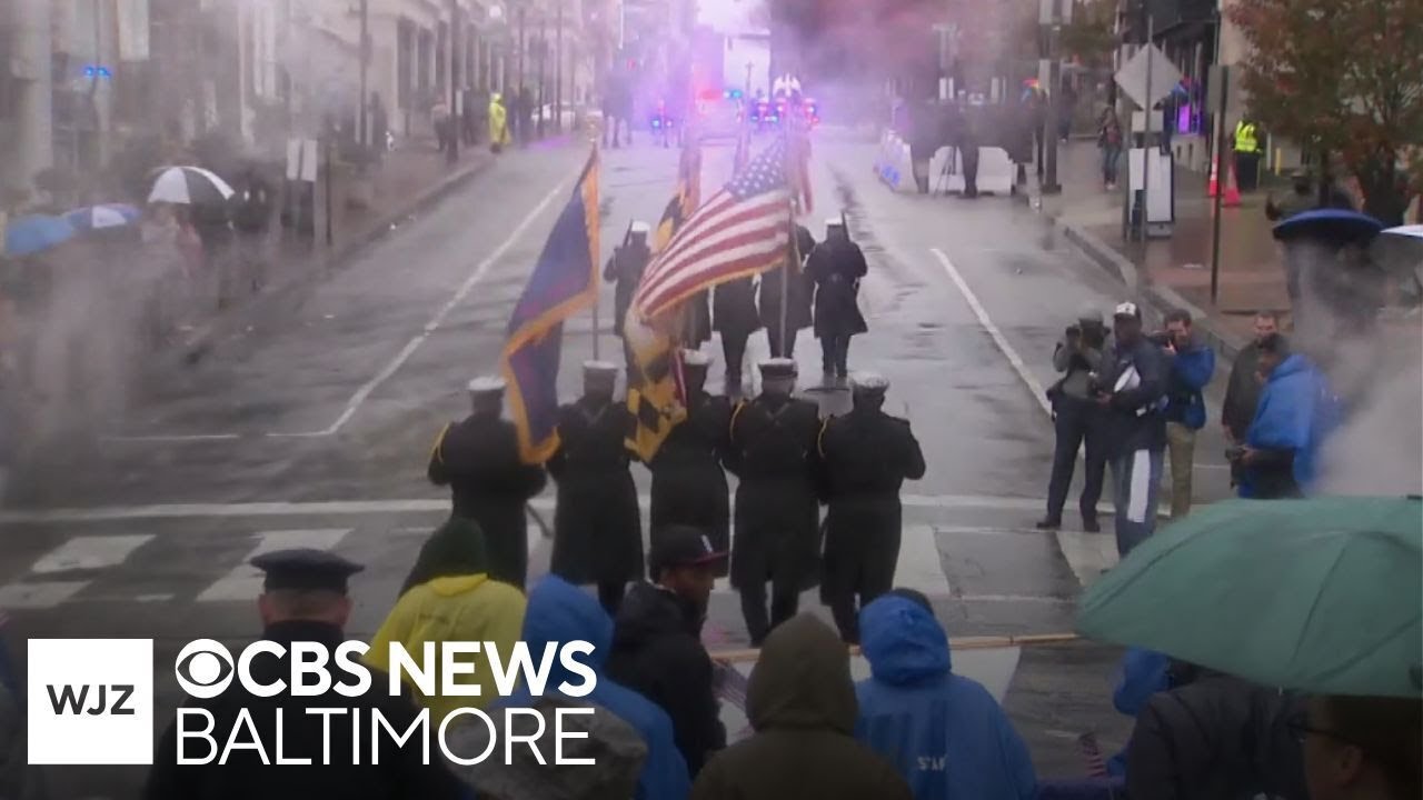 Baltimore holds its 2025 Veterans Day Parade - YouTube