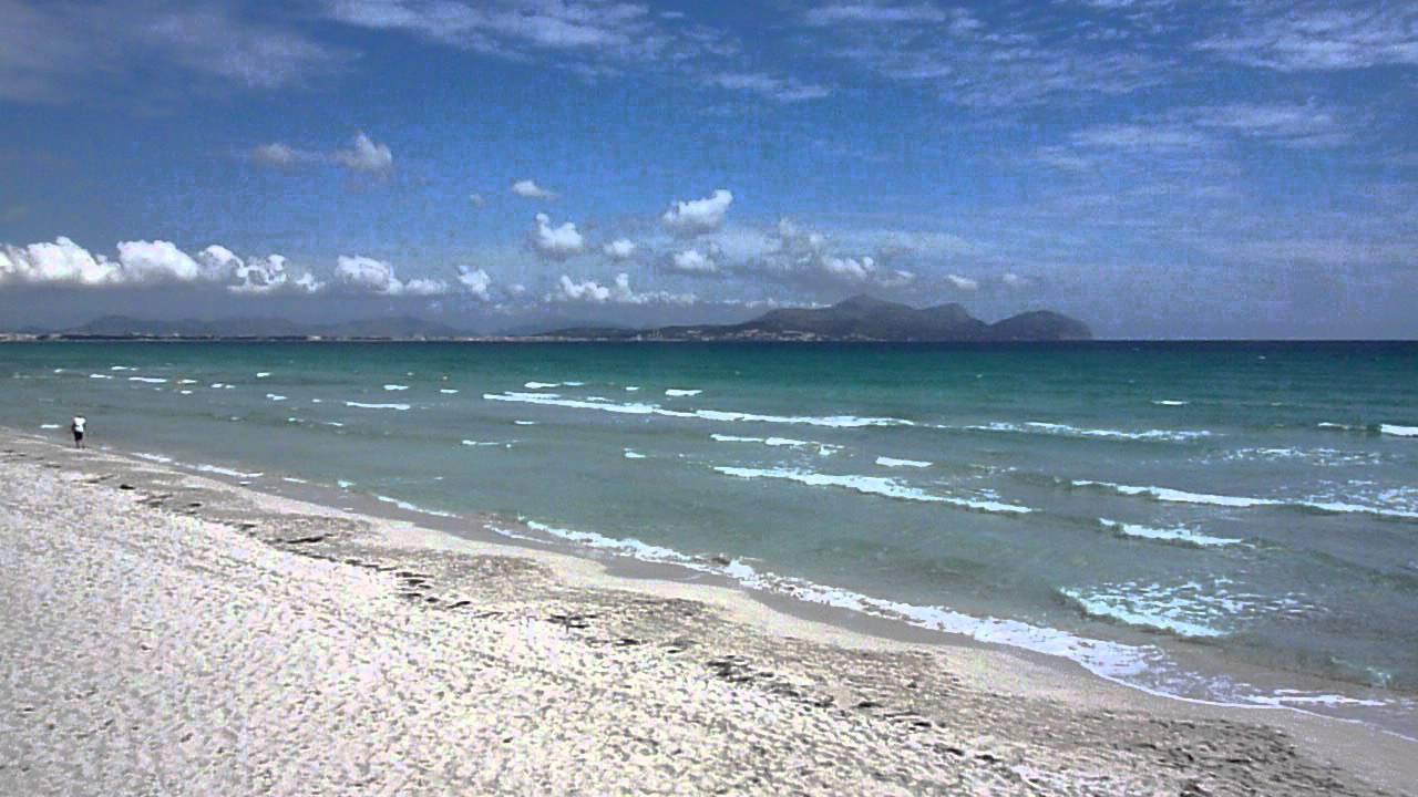 Can picafort Strand HD - Mallorca Beach - YouTube