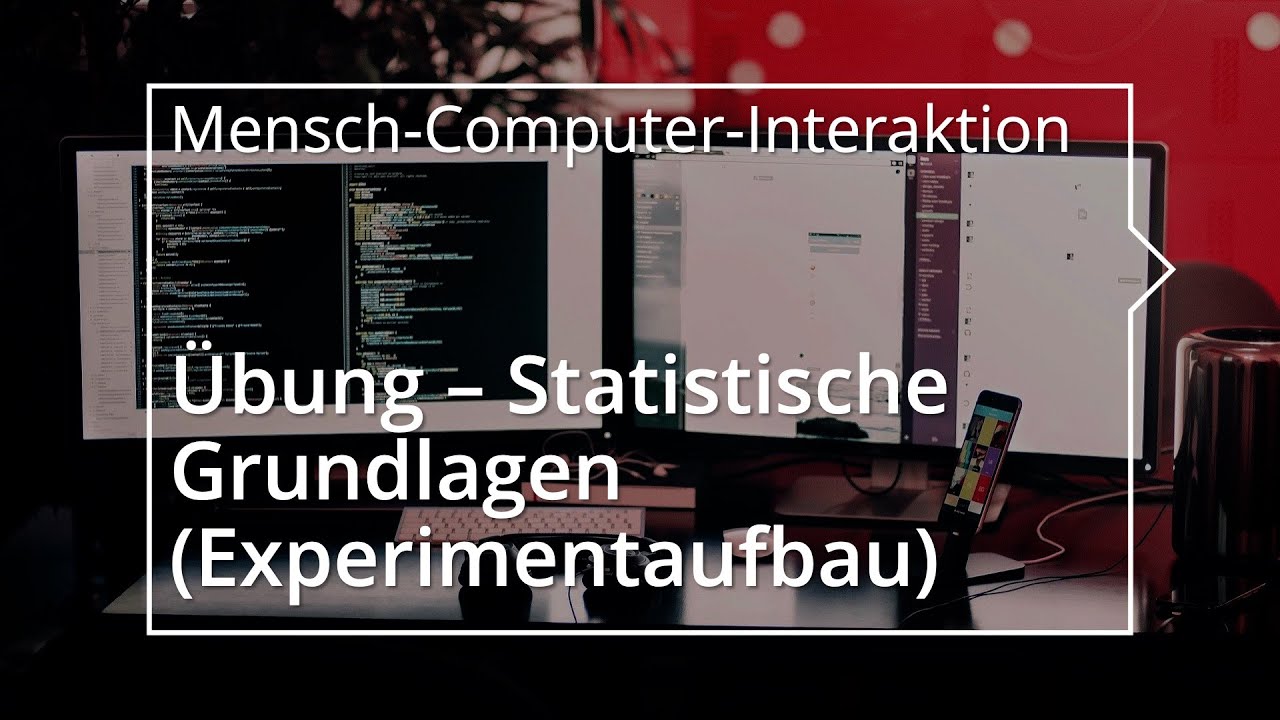 Mensch-Computer-Interaktion – Übung – Statistische Grundlagen (3 ...