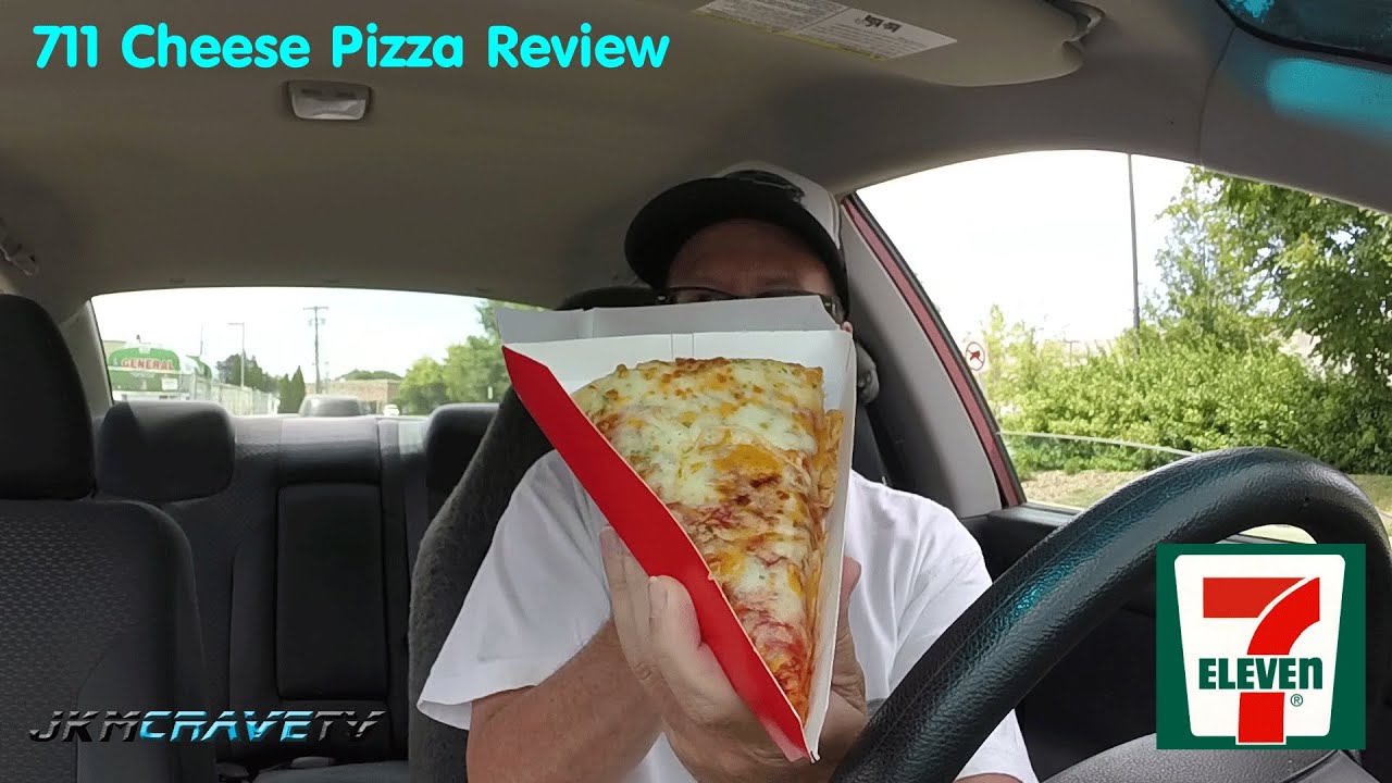 711 Cheese Pizza Review #117 - YouTube