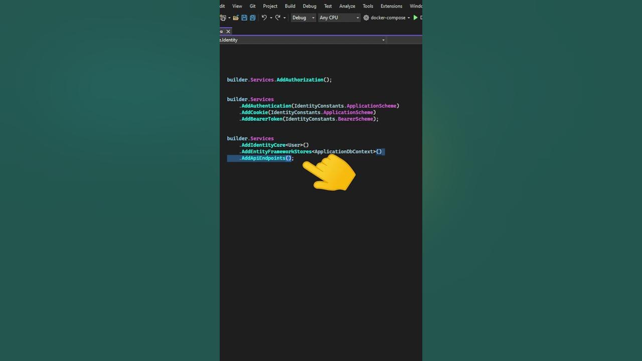 NEW: ASP.NET Core Identity Endpoints - YouTube