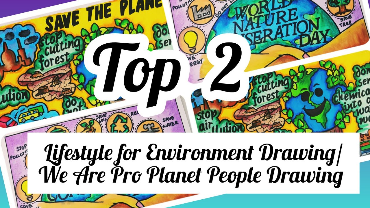 We Are Pro Planet People Drawing/lifestyle for environment drawing/we ...