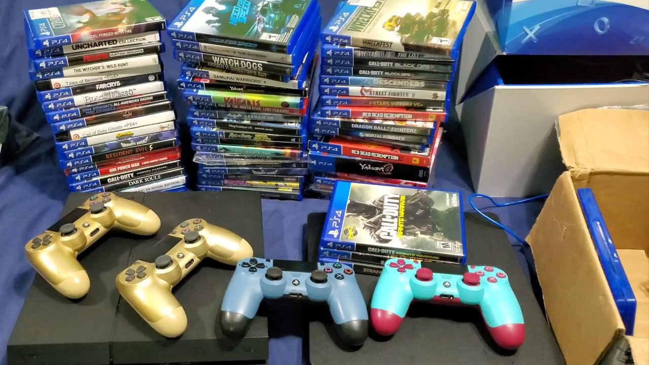 Mi Colección De la Playstation 4 (ps4) , My ps4 Collection. - YouTube