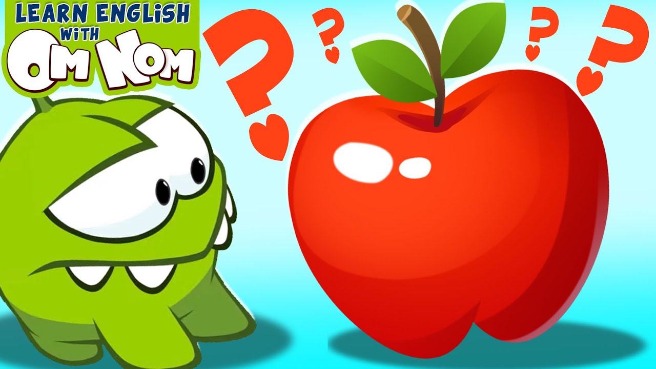 Learn With Om Nom | Word Game With Cute Om Nom | Om Nom Learning Videos ...