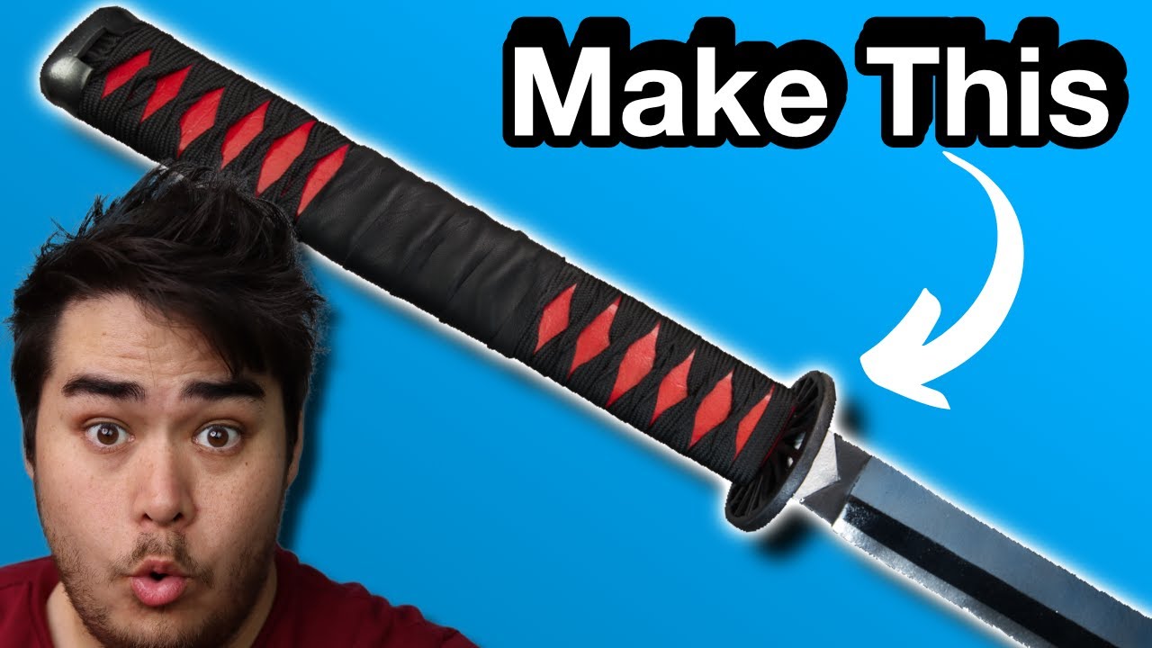 Cosplay Sword Tutorial: Paint | Free Blueprint | - YouTube