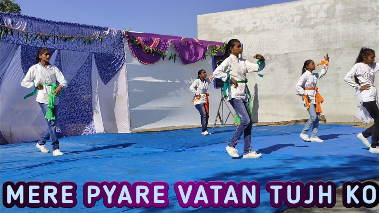 Mere pyare vatan tujh ko || 71st Republican day celebration 2020 ...