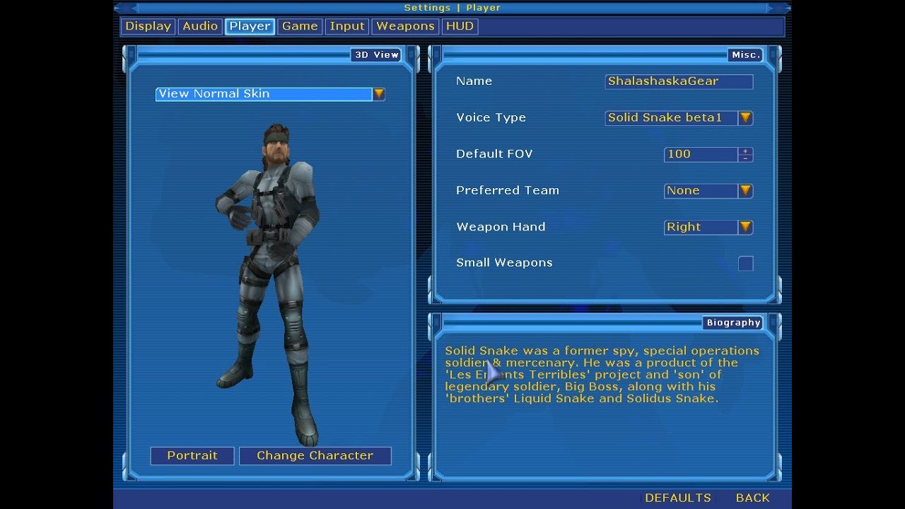 Solid Snake infiltrates Zanzibar (Halo 2) in Unreal Tournament 2004 ...