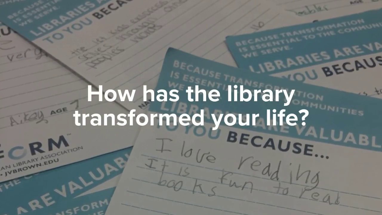 Libraries Transform - YouTube