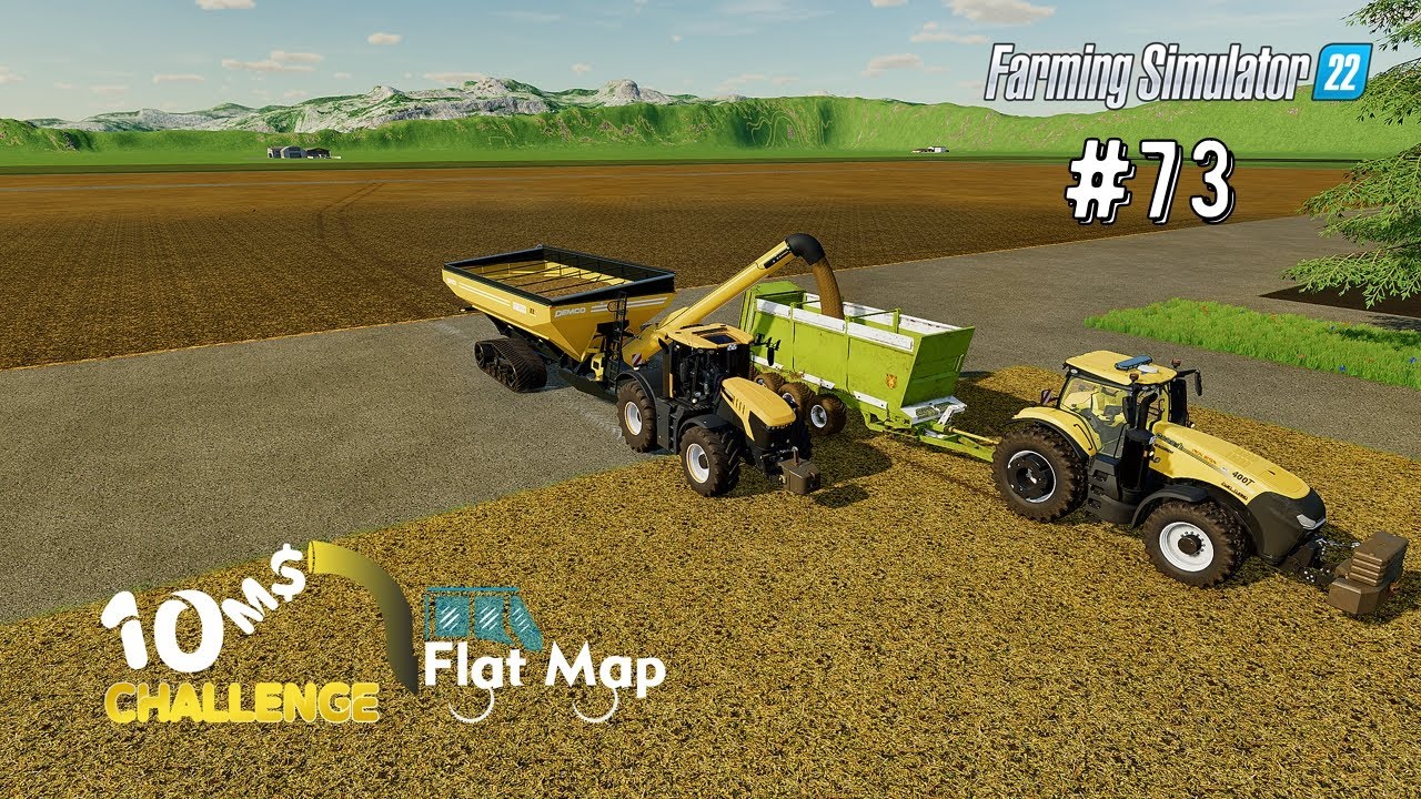 farming Simulator 22 fs22 timelapse Ep #73 Flat Map fs22 Mods - YouTube