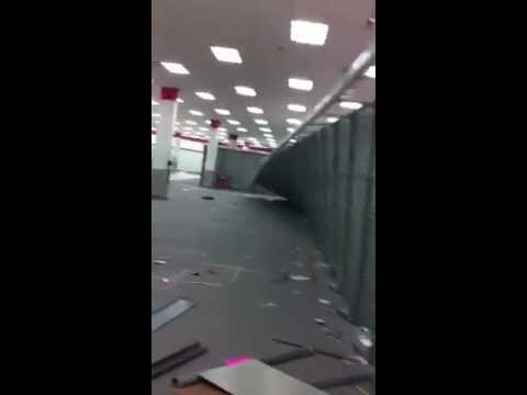 Store Racks Collapse In Department - YouTube