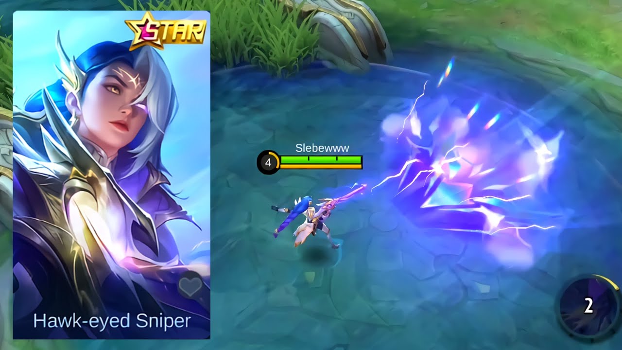 Lesley Annual Starlight Skin Hawk-eyed sniper - Mobile Legends - YouTube