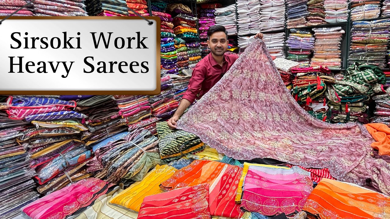 इस शादी सीजन Siroski की साड़ियां मचा रही है धूम 💥 | Siroski Work Saree ...