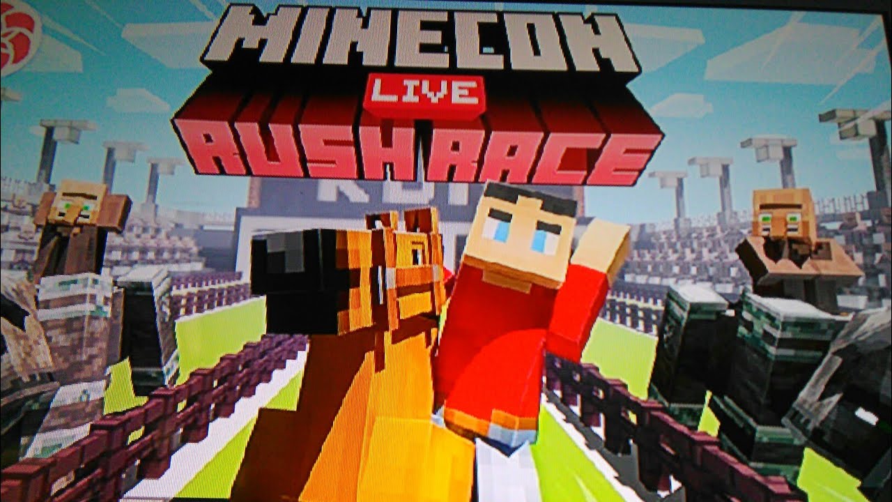MINECON live RUSH RACE - YouTube