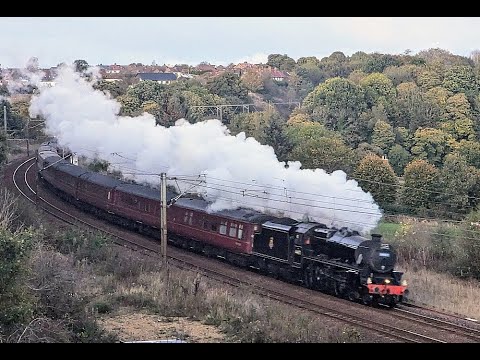 44871 STORMS out of Durham at Relly Mill - 12/10/24