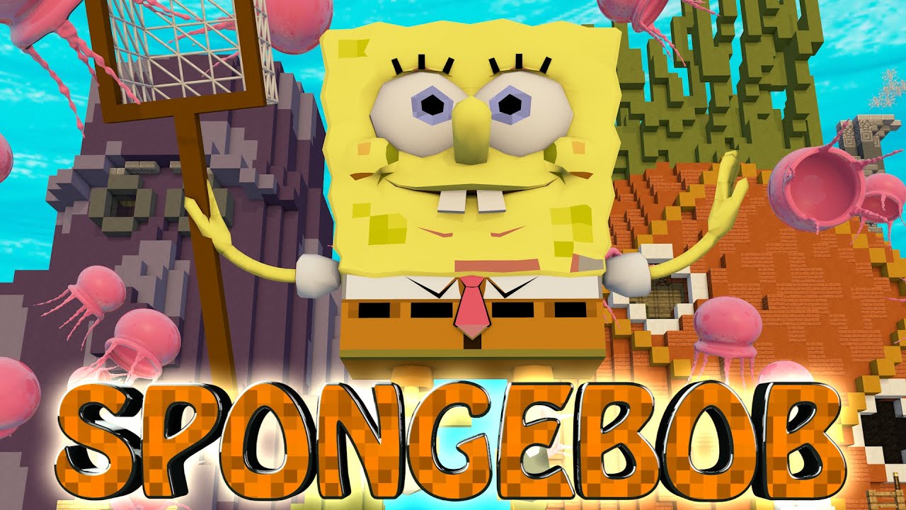 Minecraft | SPONGBOB SQUAREPANTS MOD Showcase! (Bikini Bottom, Patrick ...