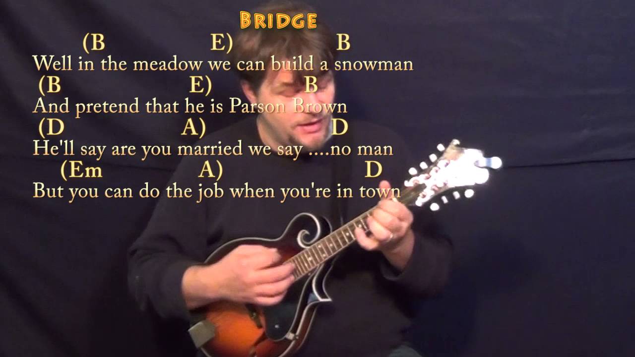 Mandolin Chords Winter Winds