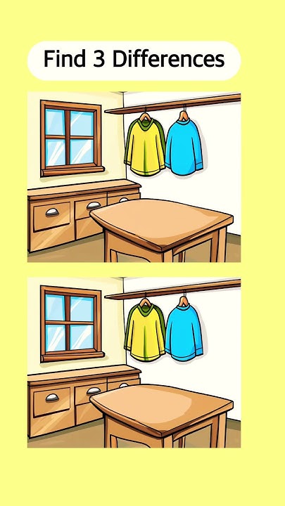 Find 3 differences! - YouTube