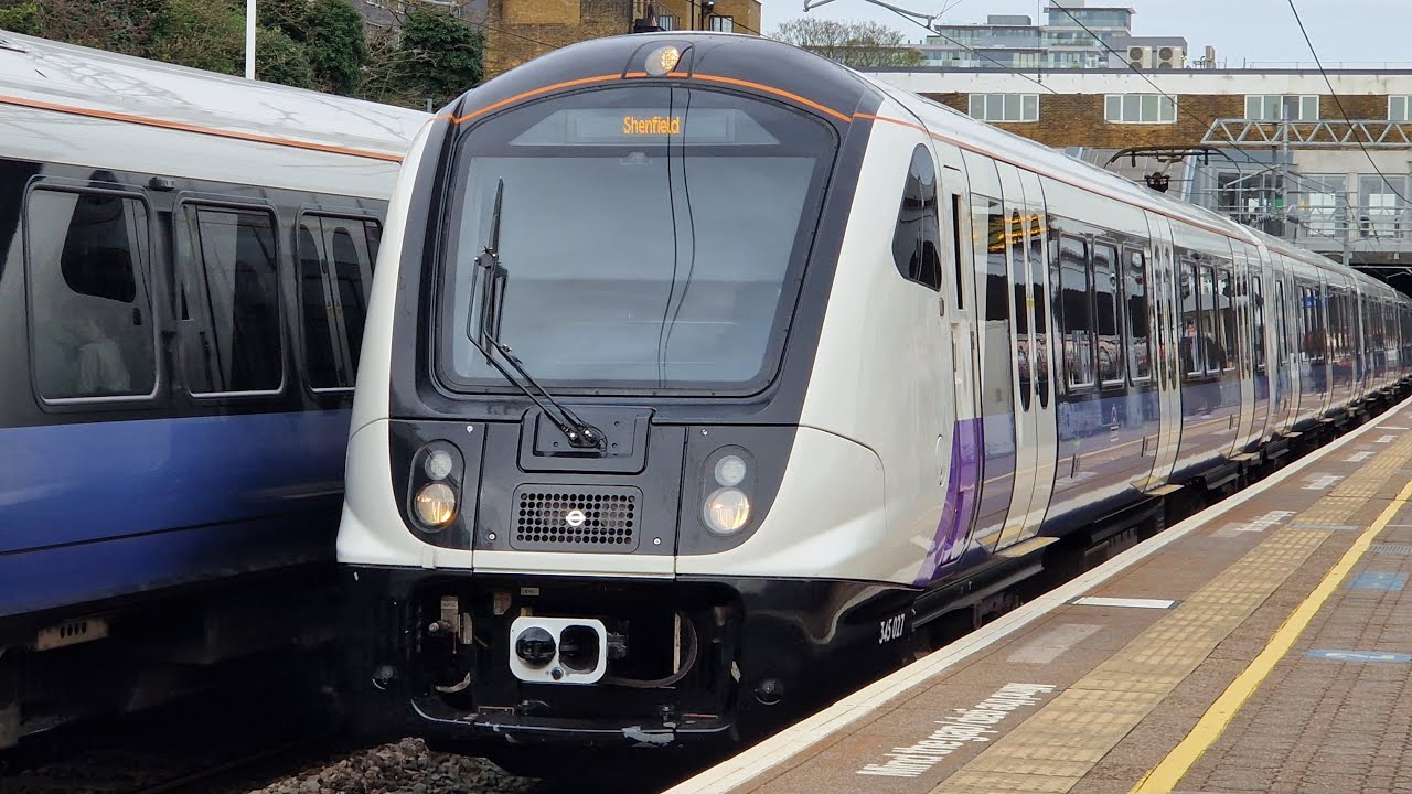 Class 345 Ride | Acton Mainline - Hanwell & Return [FULL JOURNEY] - YouTube