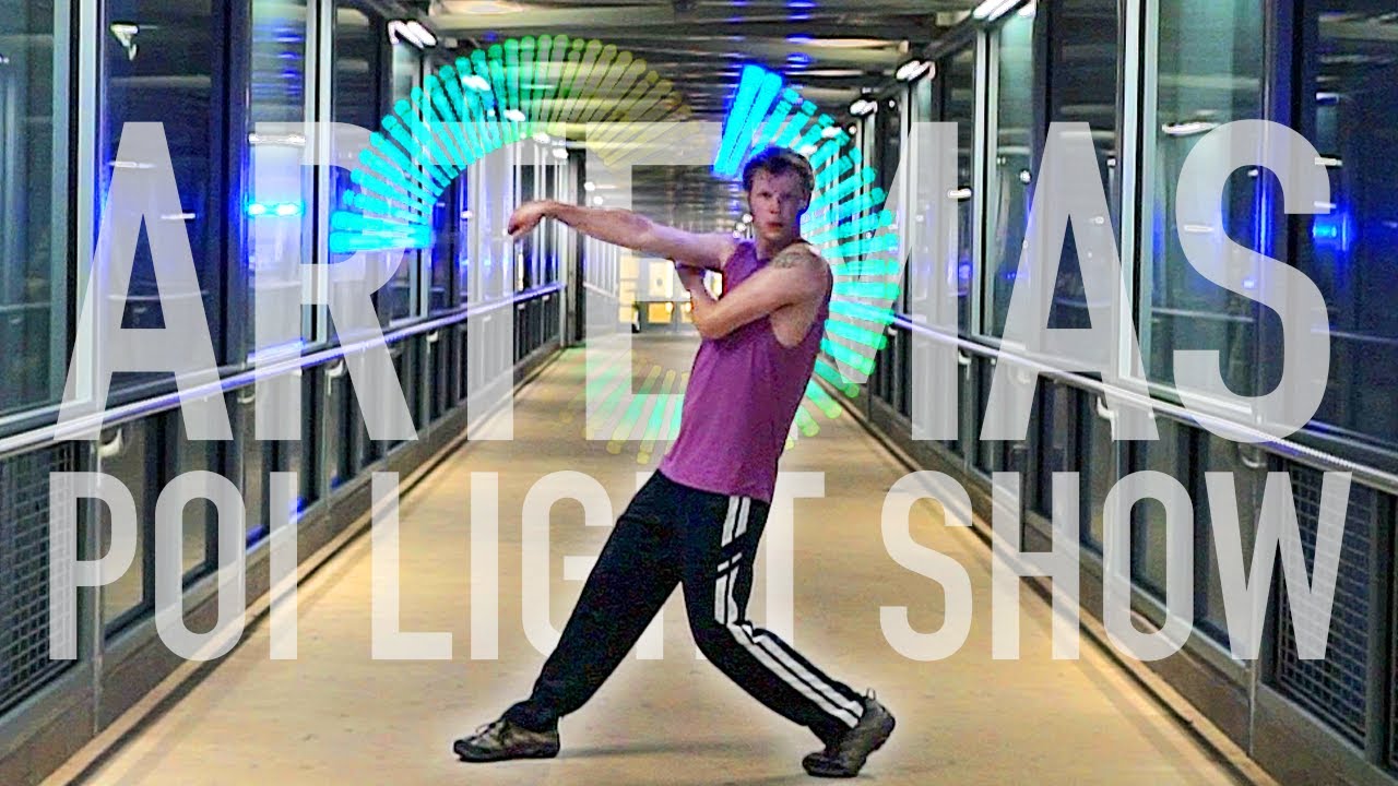 i like the way you kiss me - Pop'N Flow Poi Light Show - YouTube