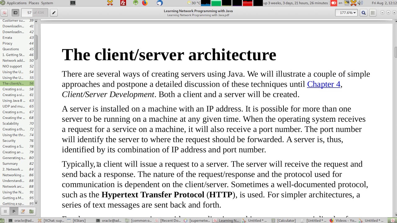 java network programming 1.6 برمجة الشبكات بلغة الجافا. بنية العميل ...