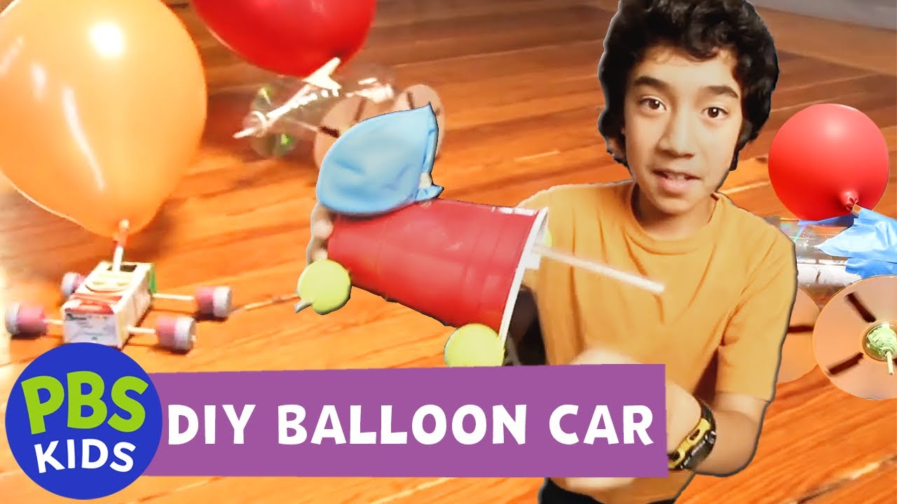 DESIGN SQUAD | DIY Balloon Car | PBS KIDS - YouTube