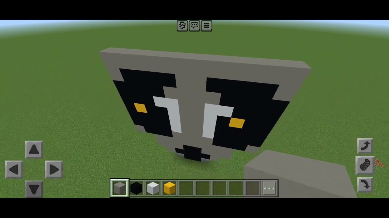 Minecraft Racoon Pixel Art - YouTube