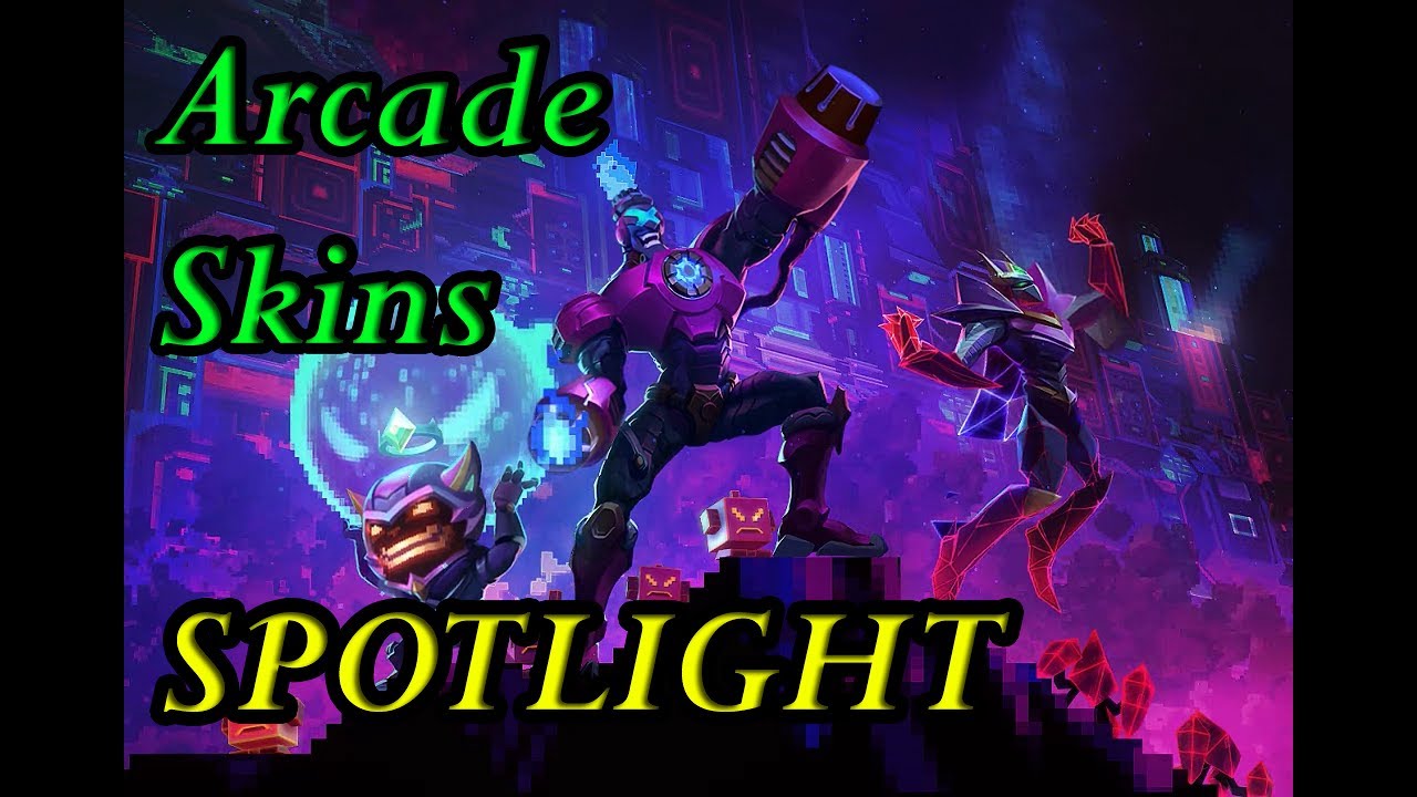 NEW ARCADE SKINS SPOTLIGHT (BATTLE BOSS BRAND,ZIGGS,MALZAHAR) - BG ...