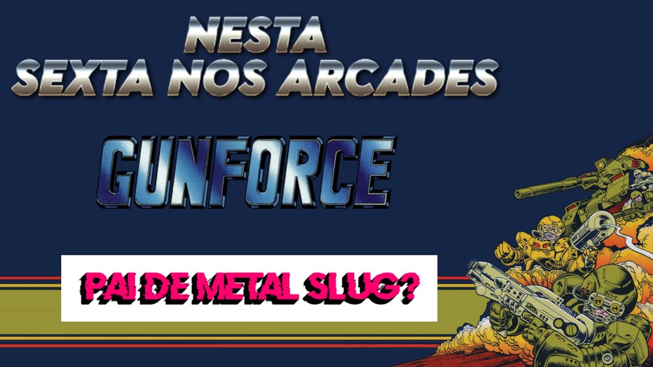 Gun Force (Irem, 1991) nesta Sexta nos Arcades - YouTube