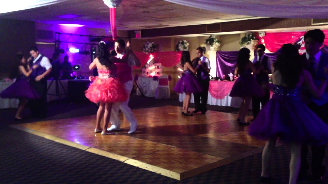 Stephanie Cerda Quinceanera Surprise Dance - YouTube