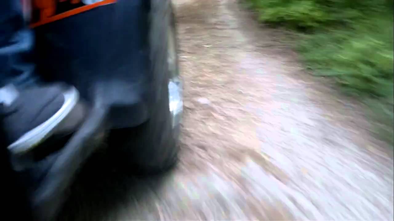 QUAD OFF ROAD ATV ON BOARD STERRATO STRADA - YouTube