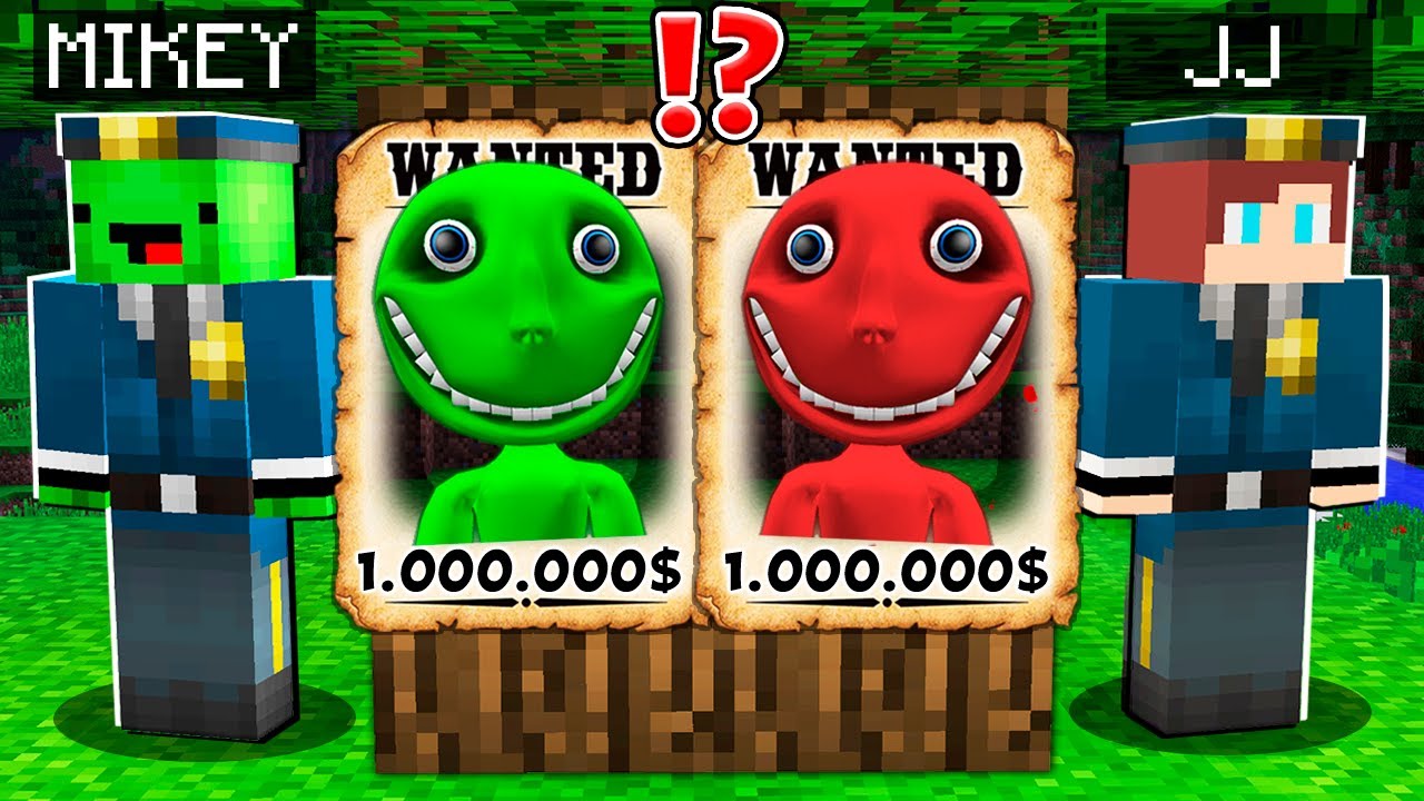 Creepy JJ WINDOW MAN vs MIKEY WINDOW MAN is WANTED ? Mikey and JJ ...