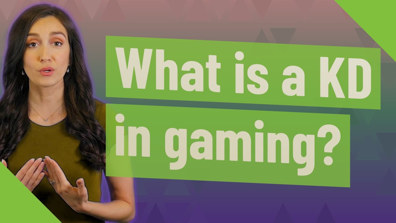 What is a KD in gaming? - YouTube