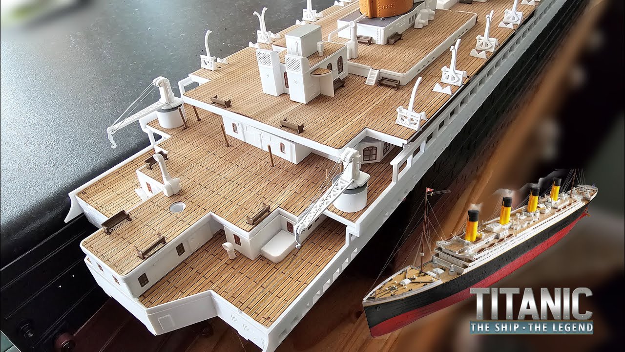 Agora Models Build the RMS Titanic - Pack 17 - Stages 93-98 - YouTube