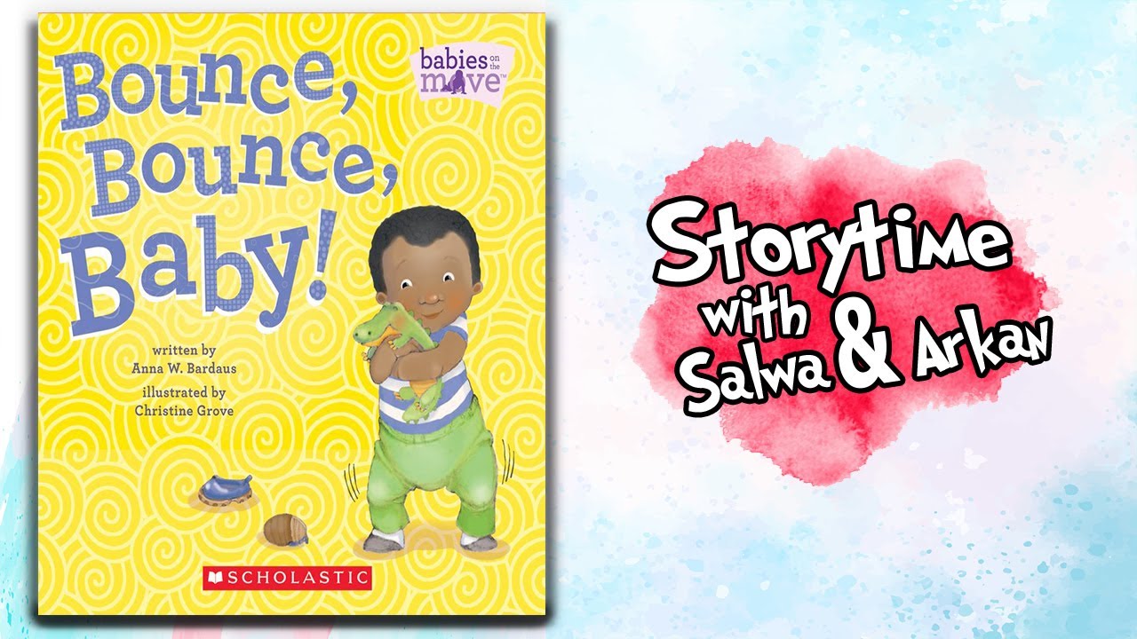 Bounce Bounce Baby by Anna W. Bardaus | Baby Book Read Aloud - YouTube