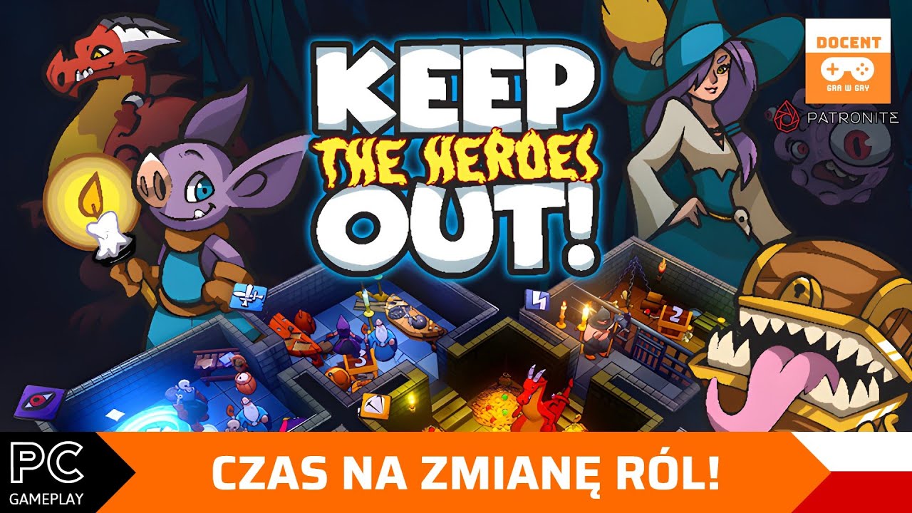 Gra na jedną noc: Keep the Heroes Out! - YouTube