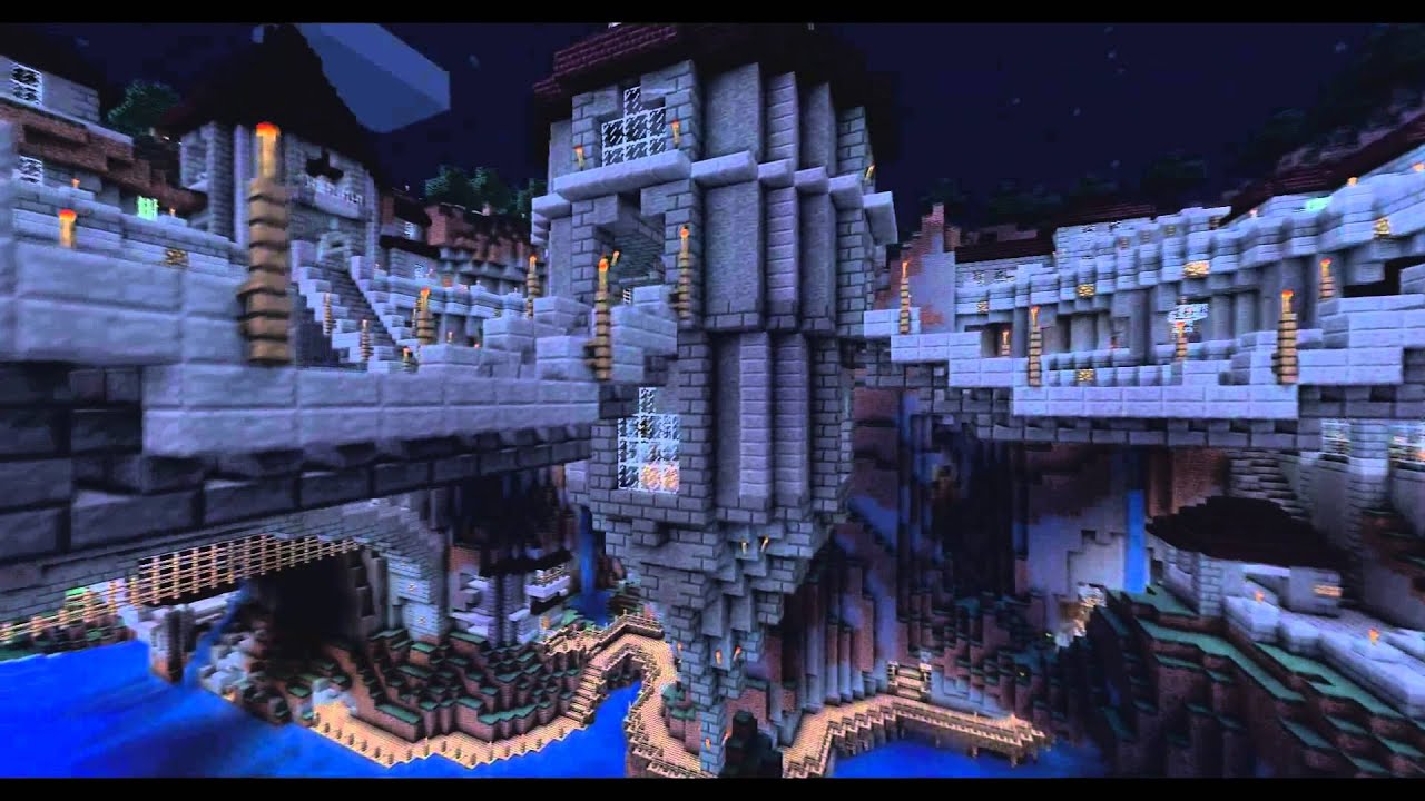 Floating City "Orrond" | Minecraft - YouTube