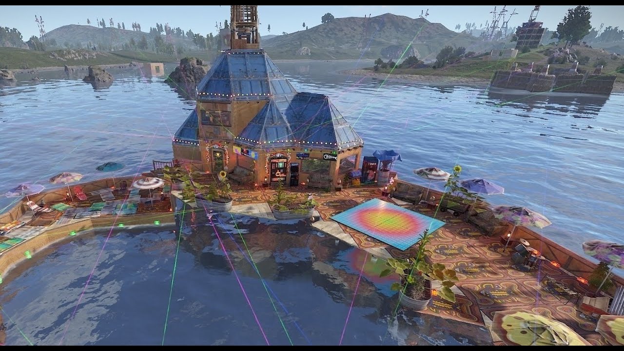 The Tug Station - RUST Ocean Base - YouTube