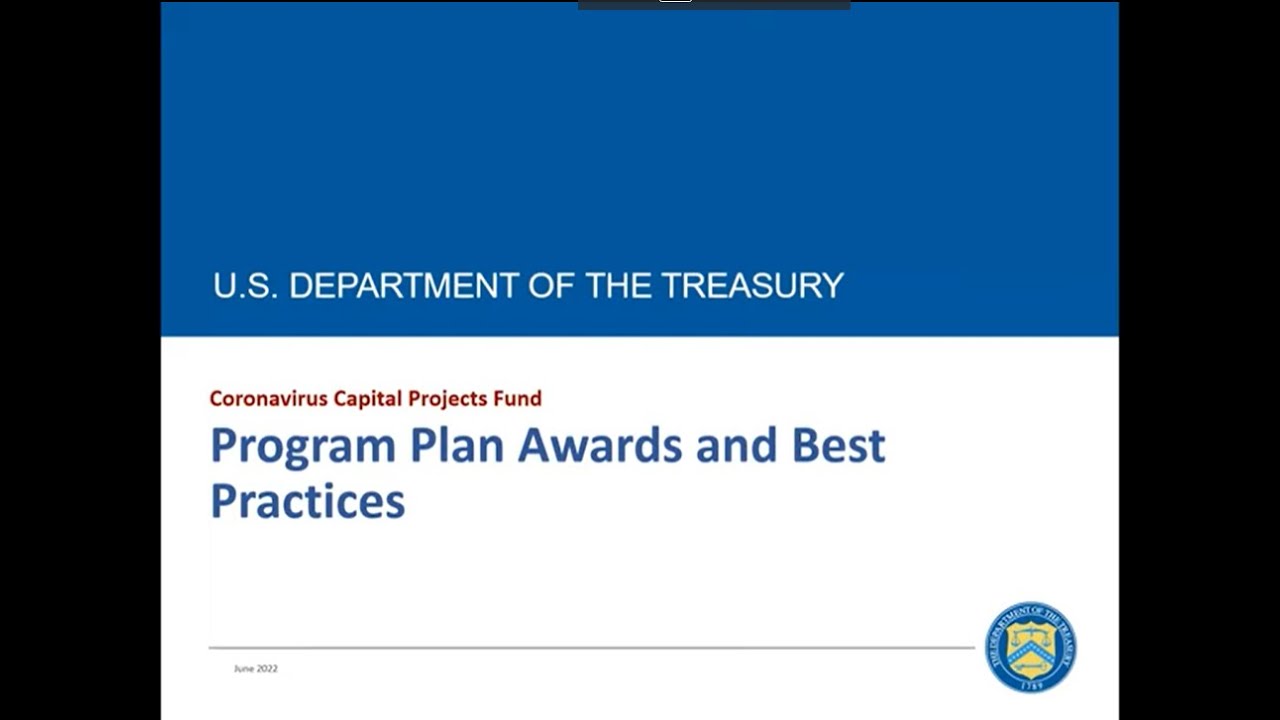 WEBINAR: Capital Projects Fund: Program Plan Awards & Best Practices ...