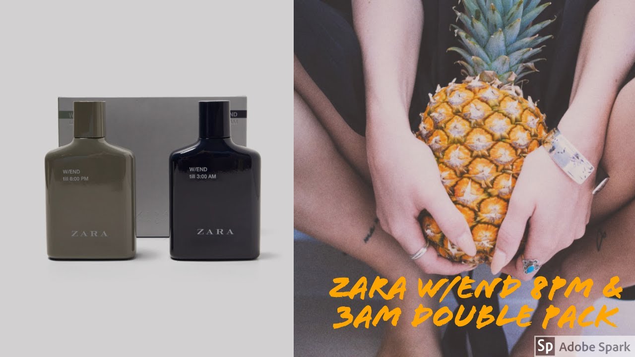 Zara W/End 8pm & 3am - Pineapple Contained Inside! - 💋😘- Mens Fragrance ...