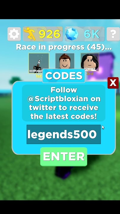 *NEW* Legends of Speed Codes! | Roblox All Working Legends of Speed ...