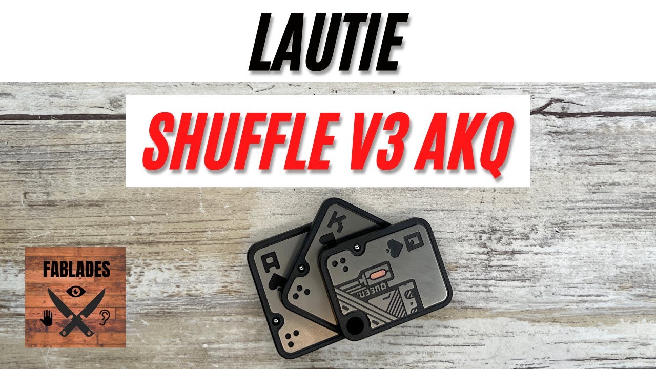 Lautie Shuffle V3 AKQ Slider Fidget Toy. Fablades Full Review - YouTube